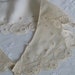 Antique Embroidered Silk & Tulle Collar | Reversible French Handmade ...