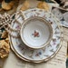 France Tea Cup Flower Set Trio French Porcelain Floral Teacup - Etsy