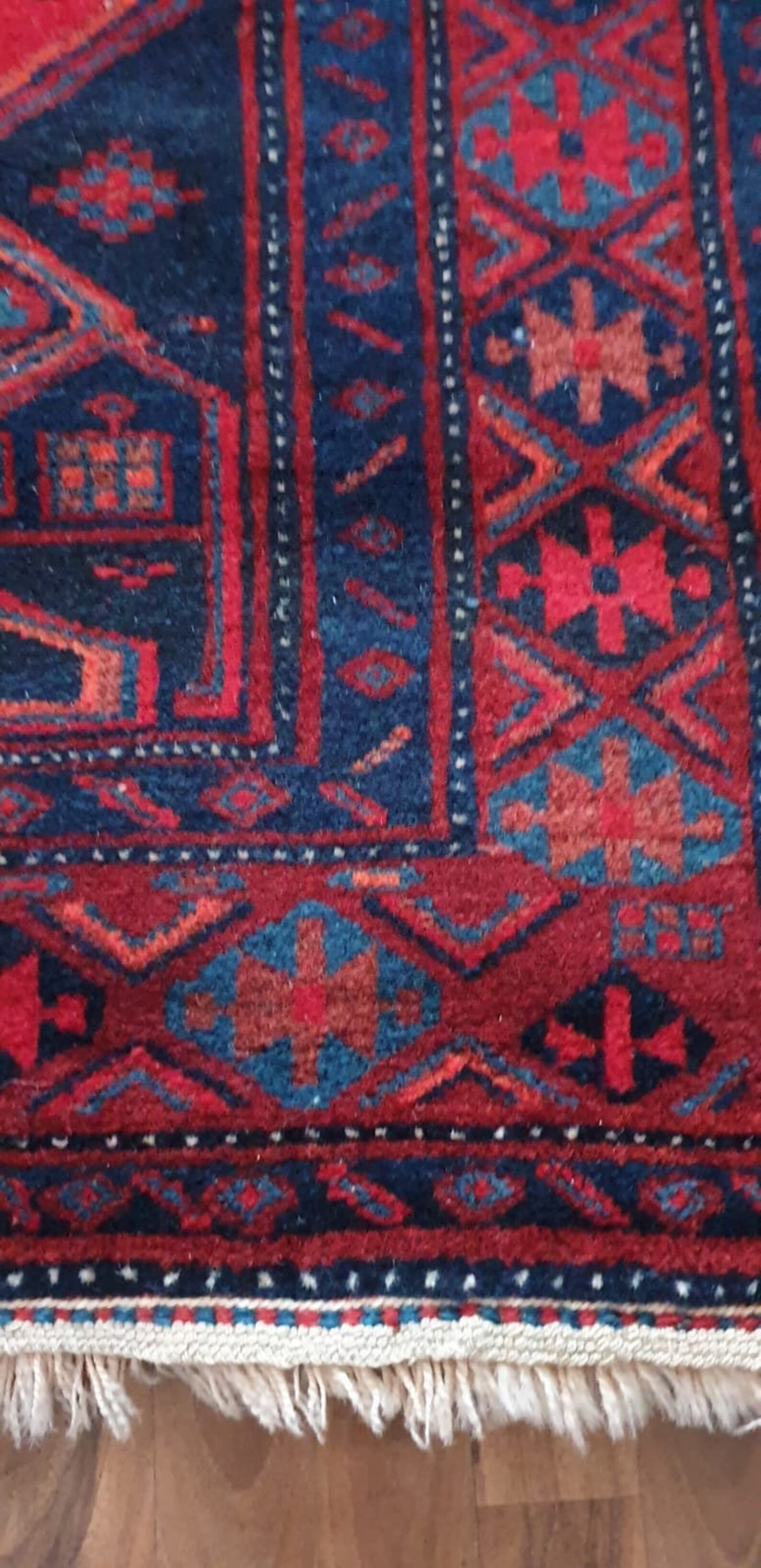 Antique Afghan Rug Tribal Rug Abstract Design Hand Knotted Rug - Etsy