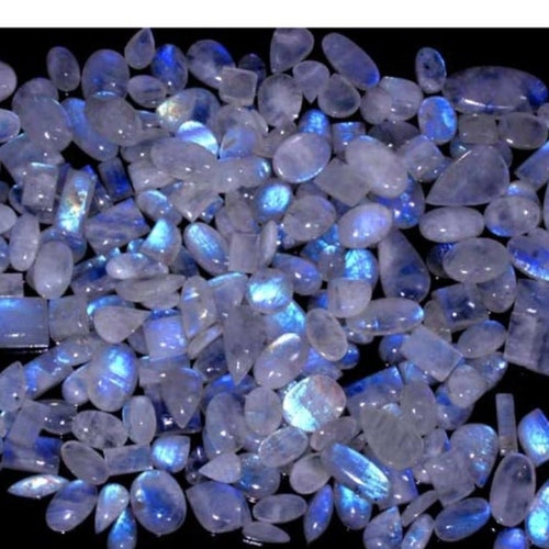 Hypnotic Gems Materials: 1 Lb Rough Bulk Moonstone Stones From | Etsy