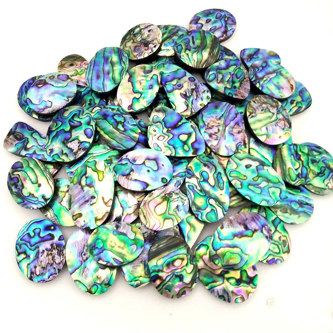 Natural Abalone Shell Cabochon, Wholesale Abalone Shell Bulk,abalone ...
