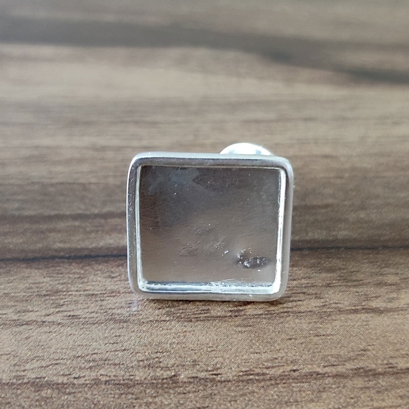 Silver Square Rings - Etsy
