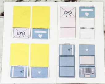 Foldable Stickers - Etsy