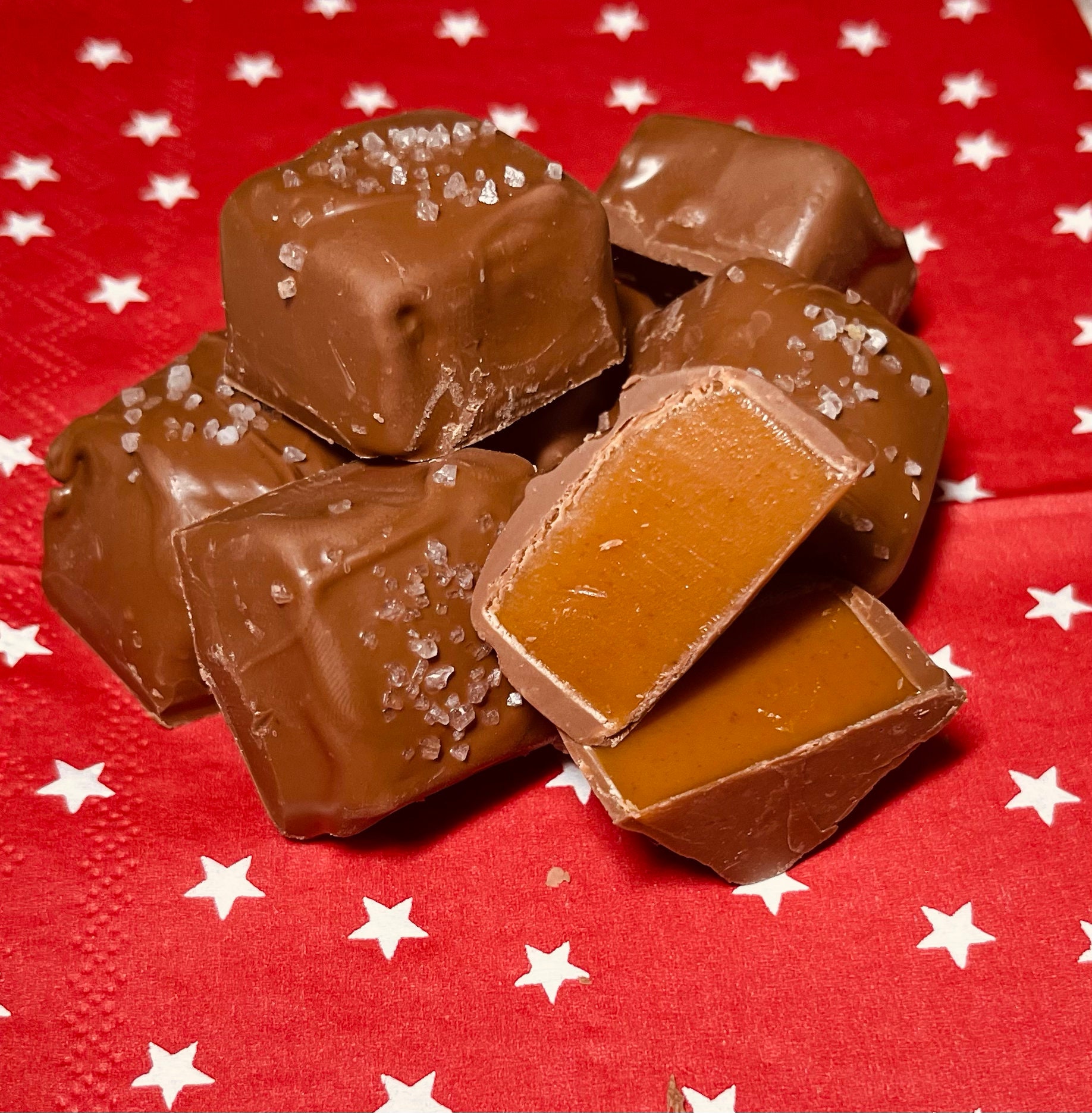 Sea Salt Homemade Caramels - Etsy