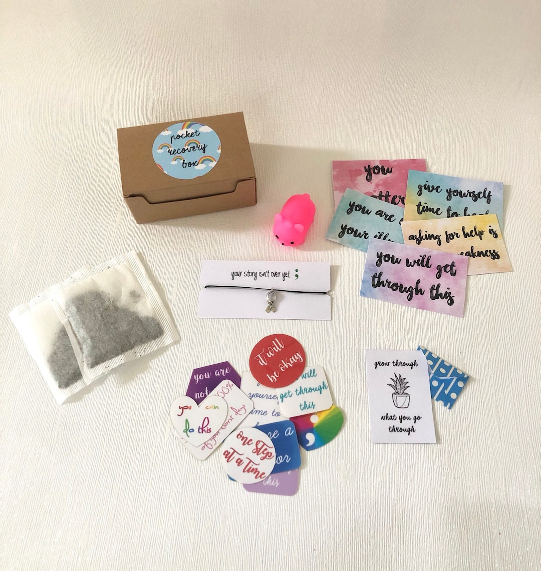Pocket Mental Health Recovery Box - Etsy UK