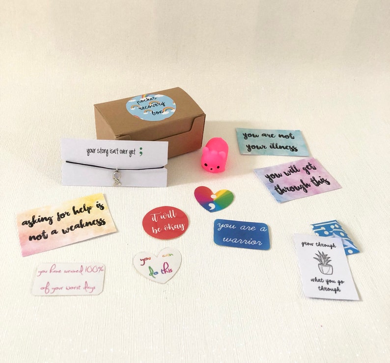Pocket Mental Health Recovery Box - Etsy