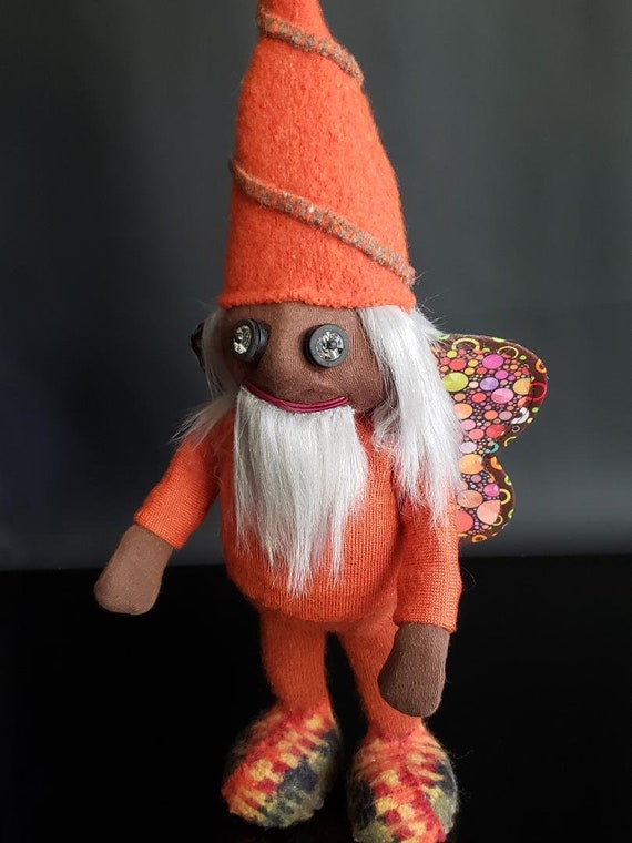 Art Dolls Dolls & Miniatures Art & Collectibles gnome bug sparkle etna ...