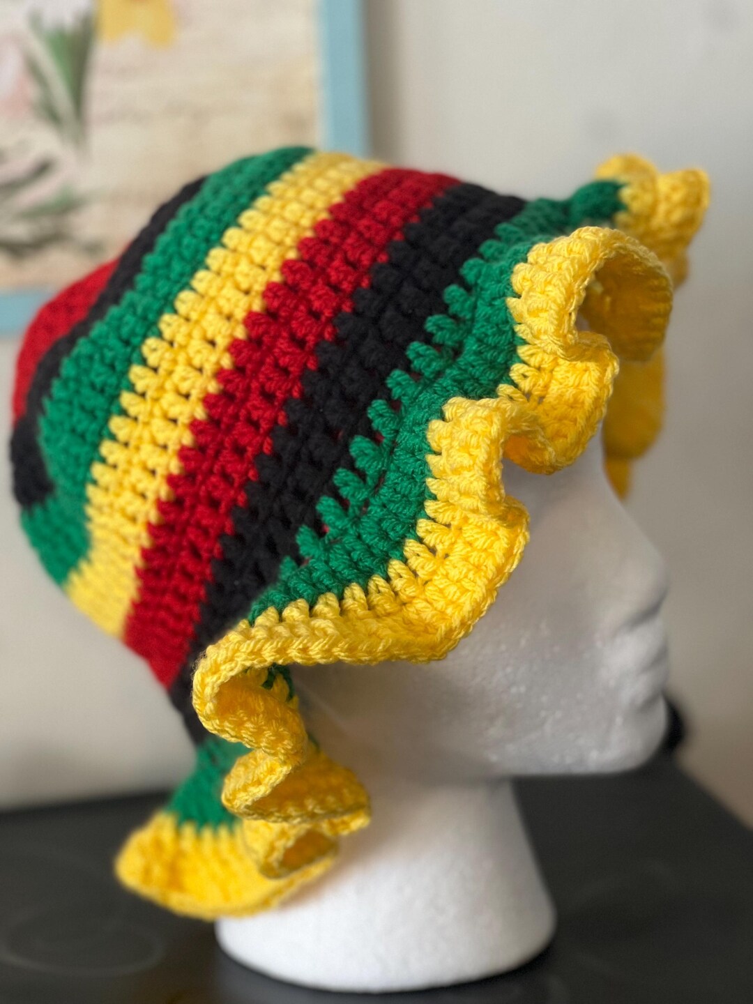 Juneteenth Crochet Bucket Hat - Etsy