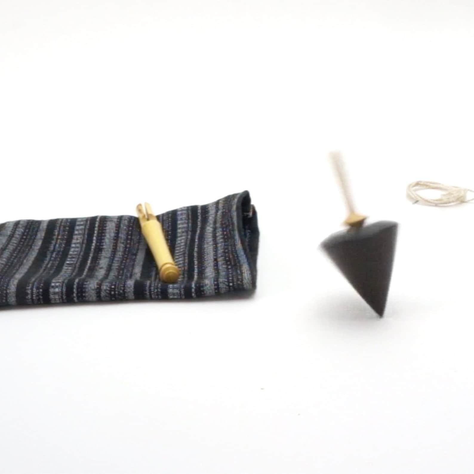 Spitzkegel Wind-up Top Made of Ebony and Boxwood - Etsy