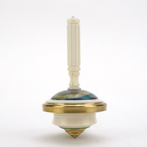 The Spin Brass Spinning Top // Fidget // Inception Totem // - Etsy