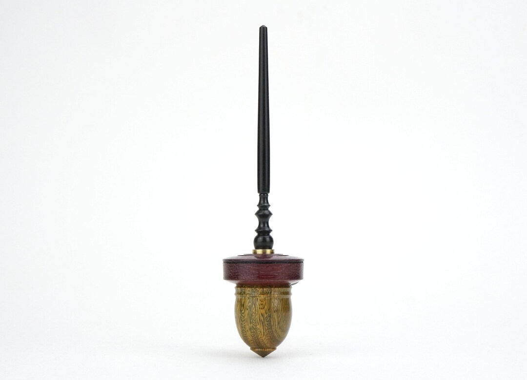 Hand-turned Spinning Top, to Be Played Between the Palms - Etsy