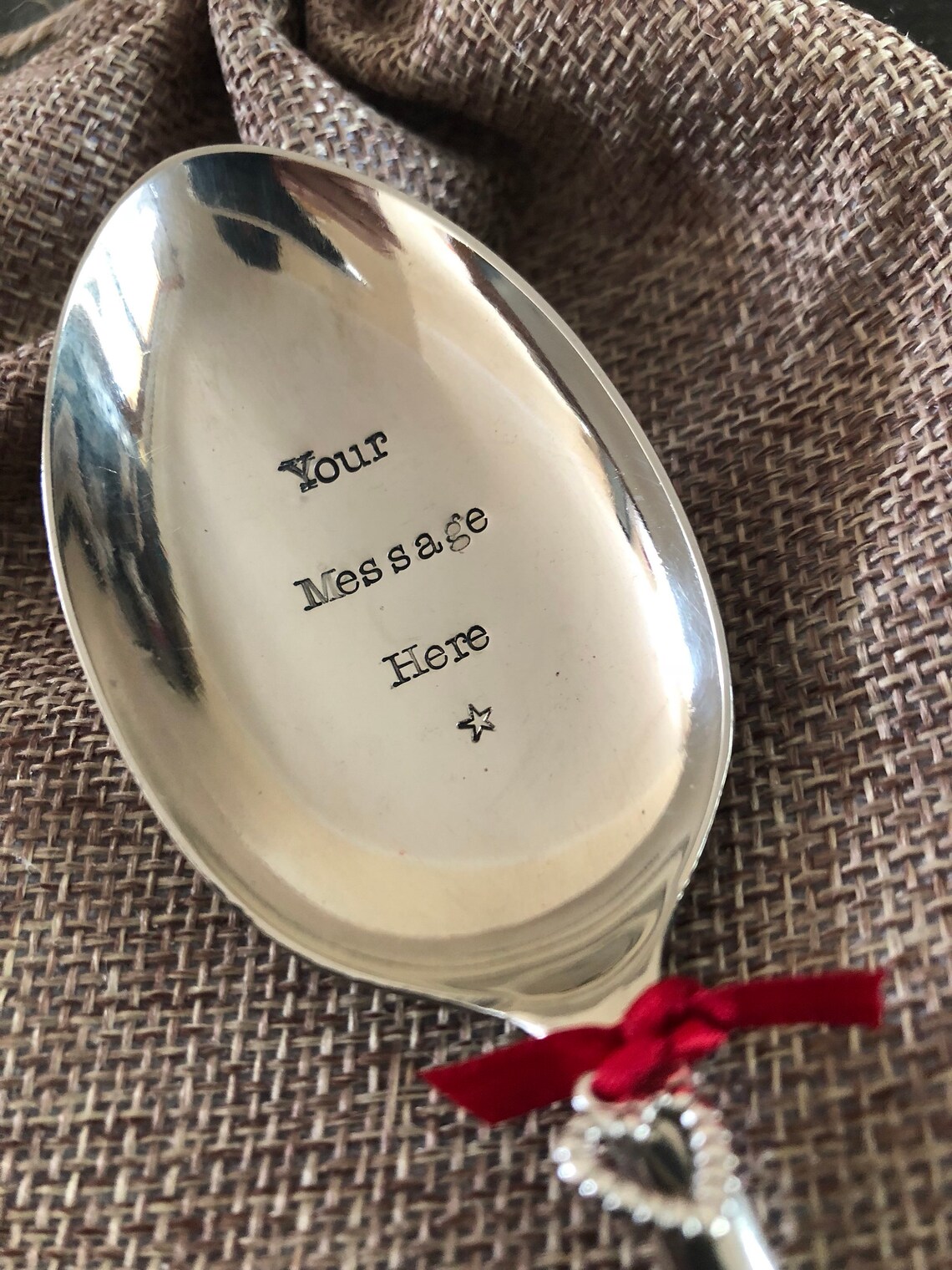 Mummy's pudding spoon...Silver plated vintage dessert spoon only for ...