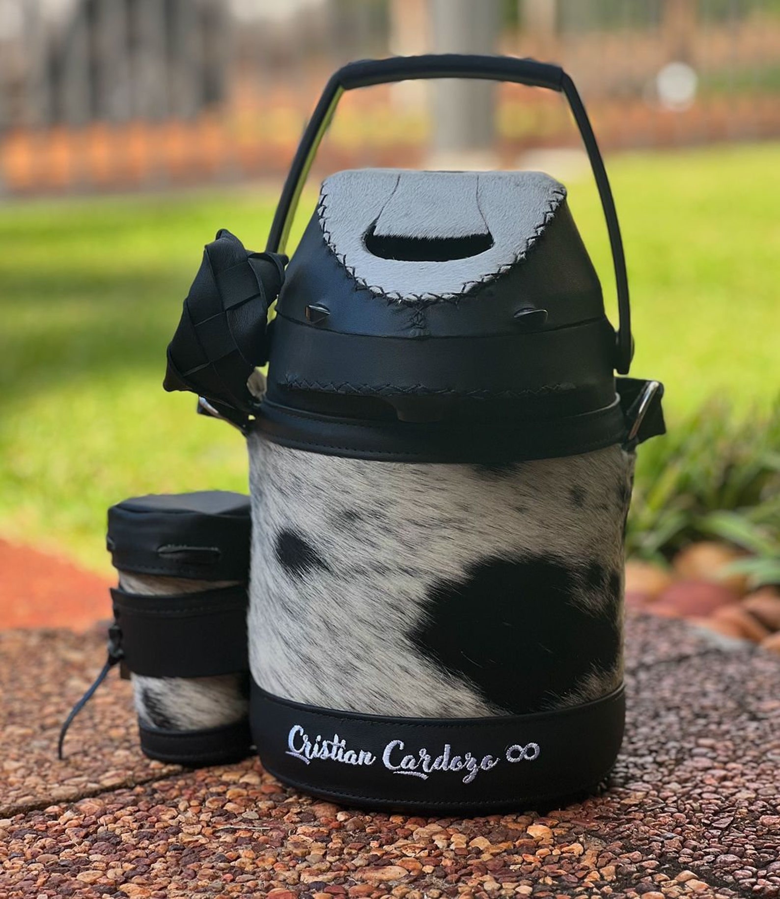 Mate Set, Terere Set, Personalized Engraved Thermos, Leather Covered ...