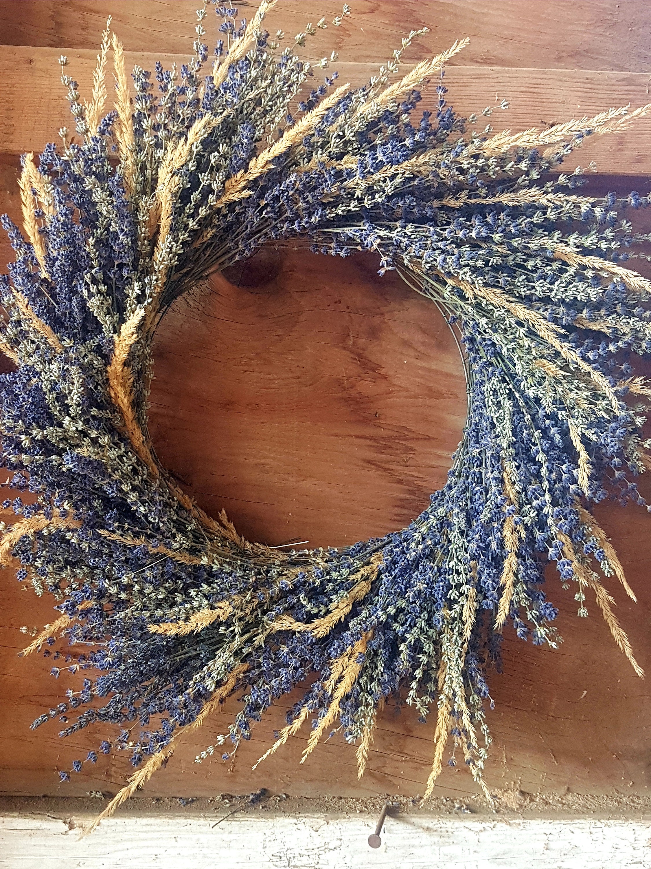 Lavender Wreaths - Etsy