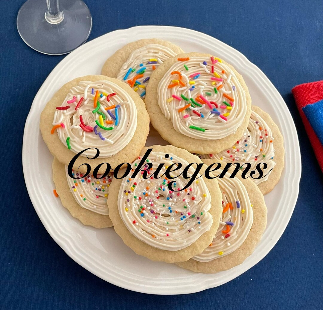 15 Marvelously Smooth Anytime Buttercream Cookies - Etsy
