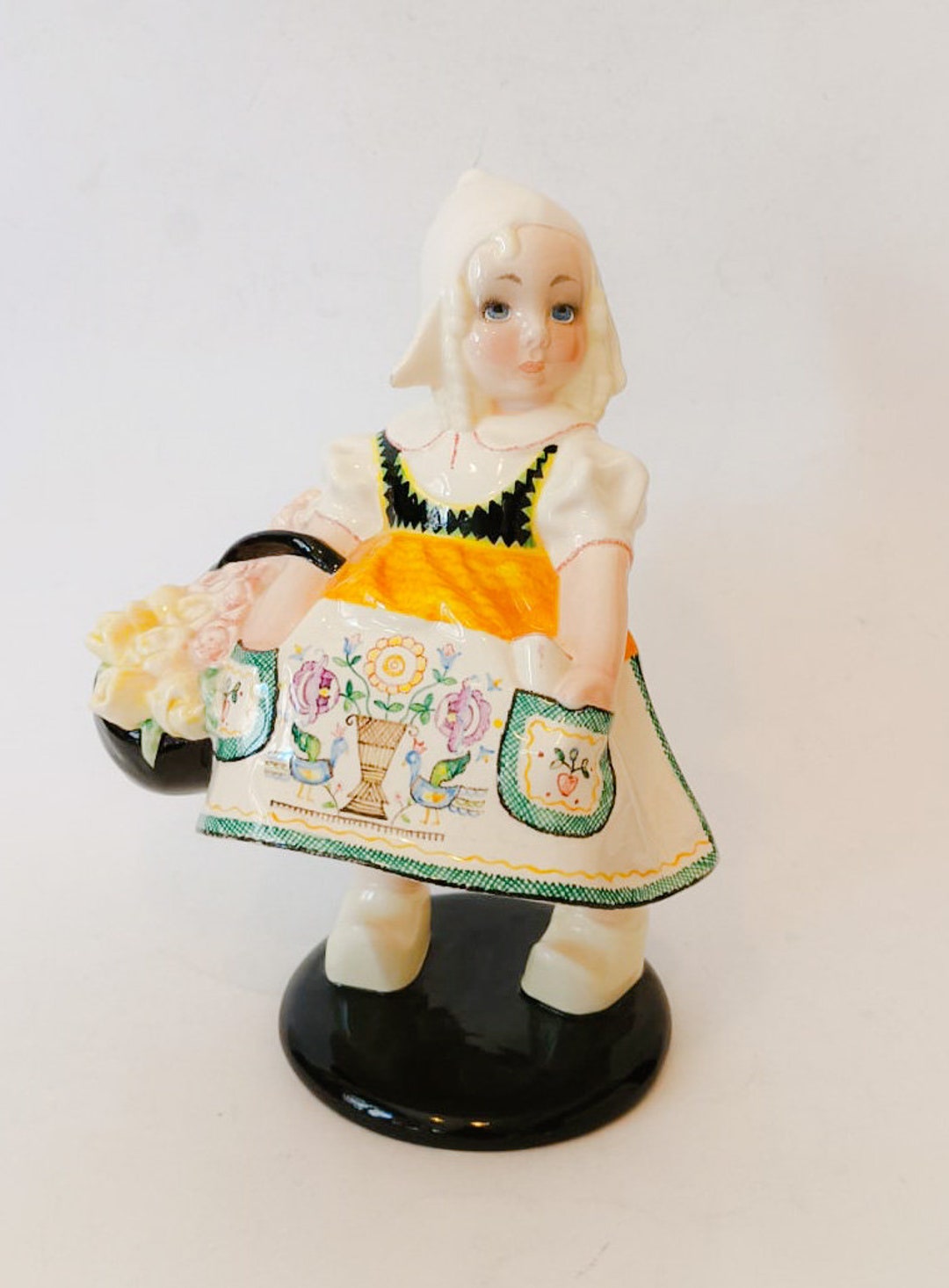 The Dutchwoman Essevi Ceramic Figurine Vintage Design Sandro Vacchetti ...