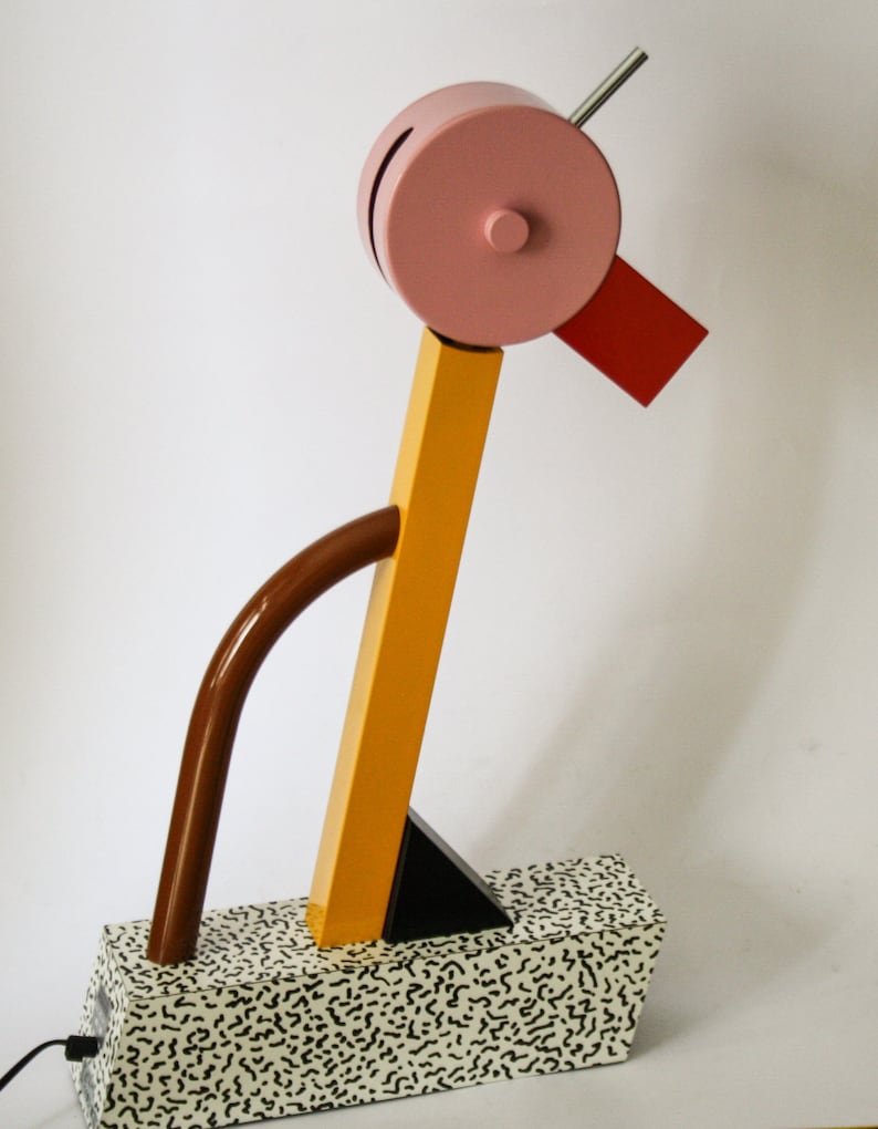 Tahiti Desk Light Table Lamp Memphis Design Ettore Sottsass - Etsy UK