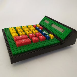 Tyco Lego Very Rare Solar Calculator Vintage Black Green Calculator ...