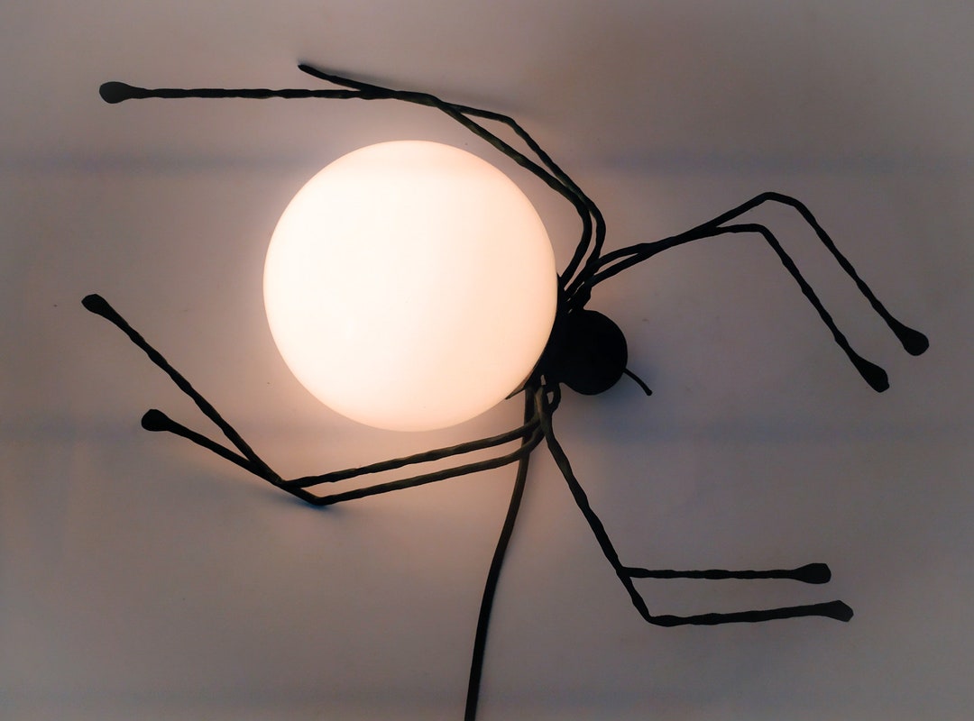 Spider Wall Lamp Wall or Table Lamp in the Shape of a Spider - Etsy