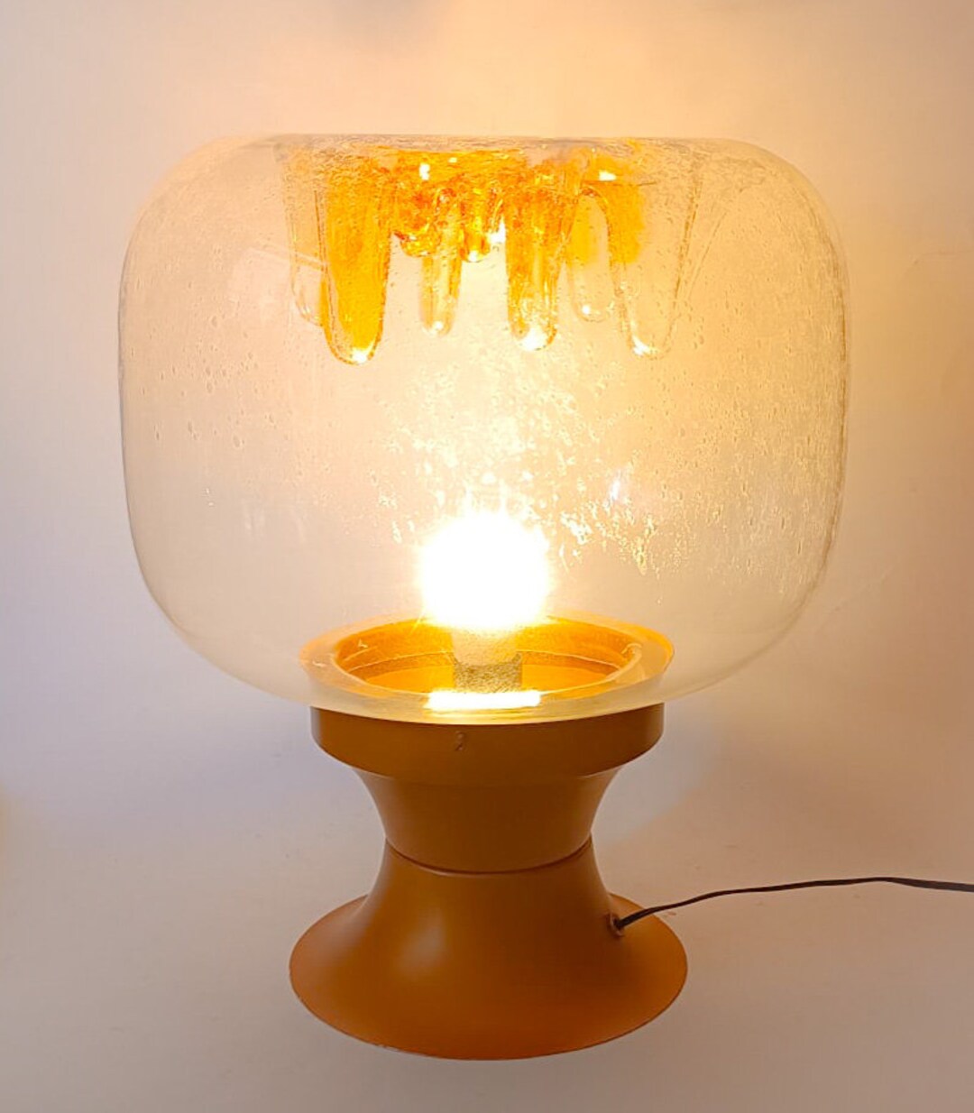 Large Lamp in Murano Glass, Design Tony Zuccheri Veart Mazzega Space ...