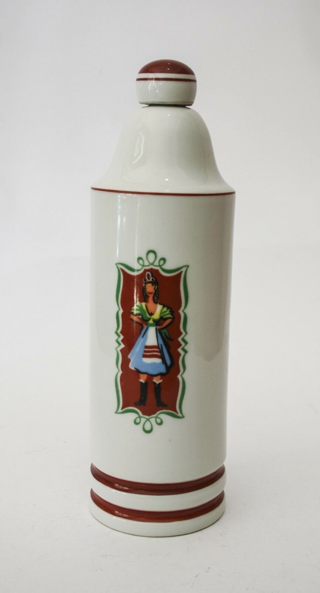 Robj Paris Ceramic Bottle Porcelain Vintage Design Art Deco Nouveau - Etsy