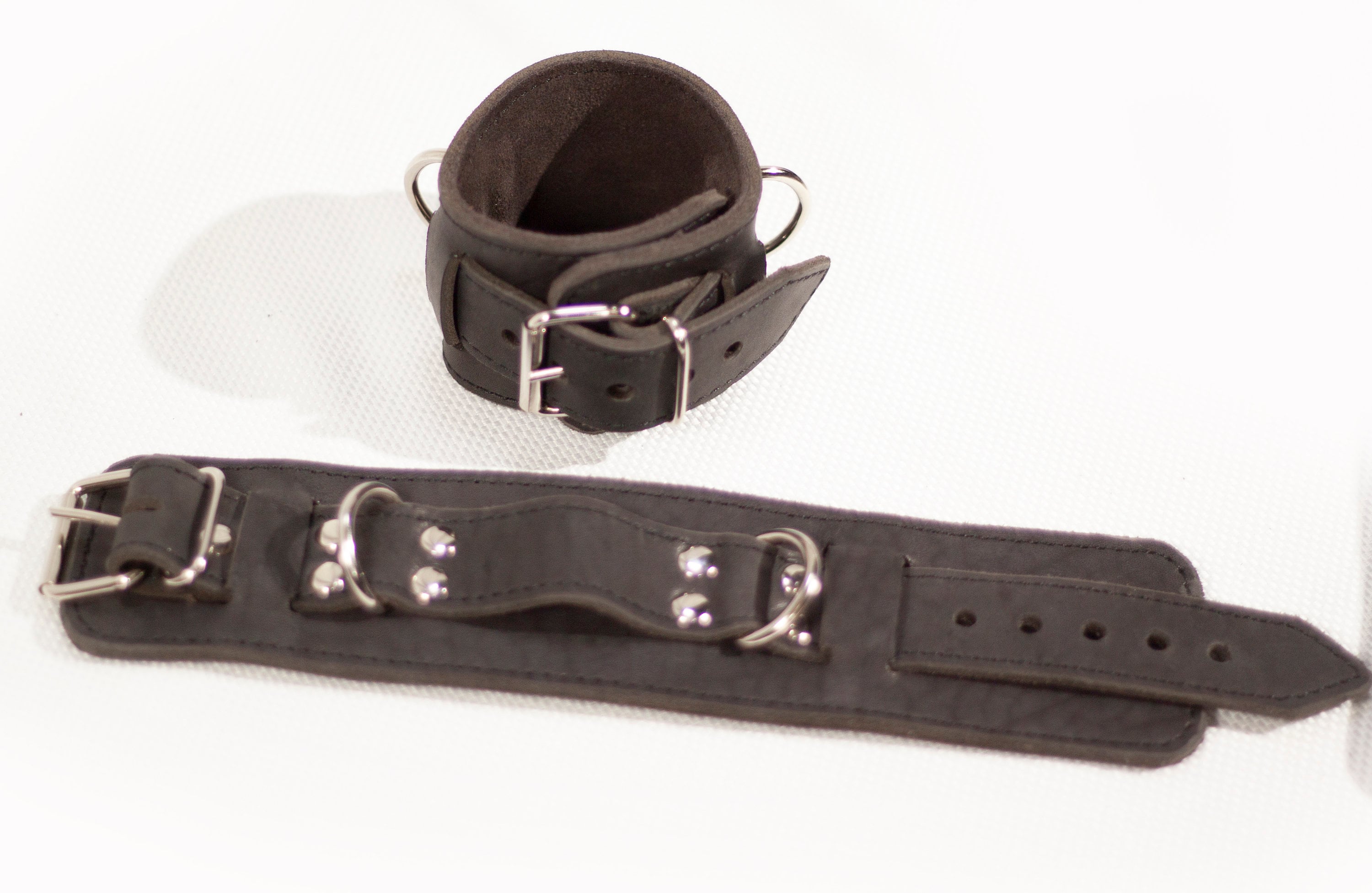 Leather Bdsm Bondage Straps 6 Pieces Etsy