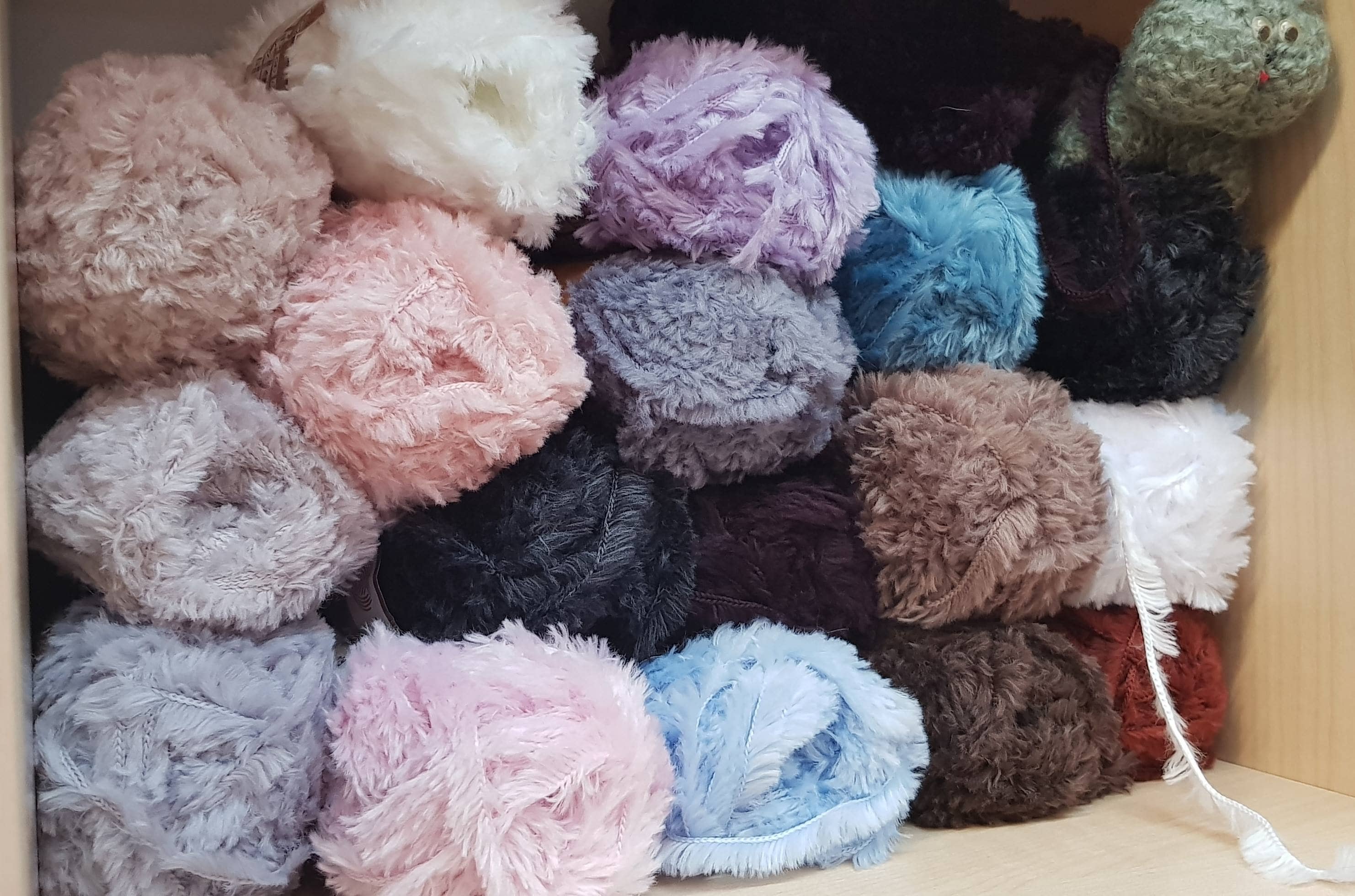 Yarnart MINK, Fur Yarn, Creativeart Yarn, Yarn for Toys, Mink Soft Yarn ...