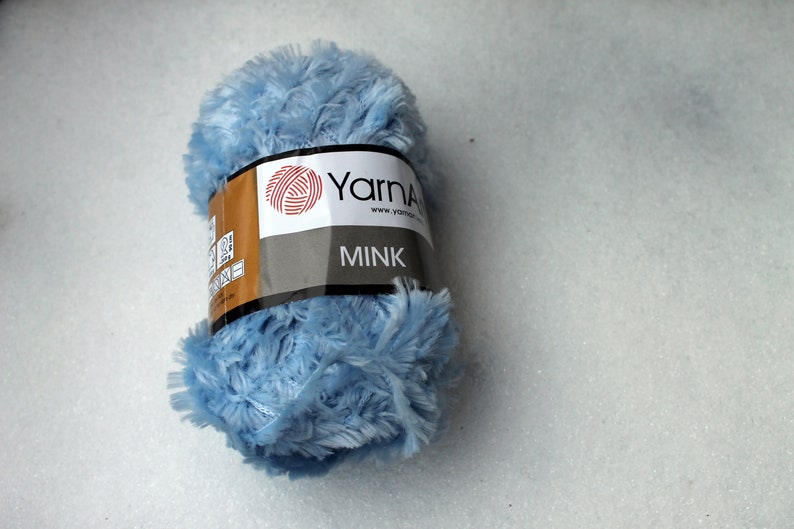Yarnart MINK, Fur Yarn, Creativeart Yarn, Yarn for Toys, Mink Soft Yarn ...