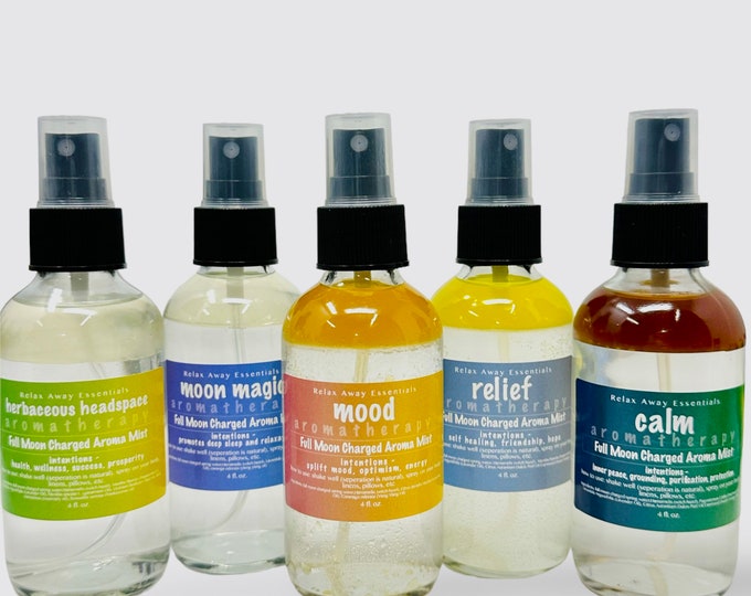 Aromatherapy Mist Room Spray Body Spray Essential Oils - Etsy