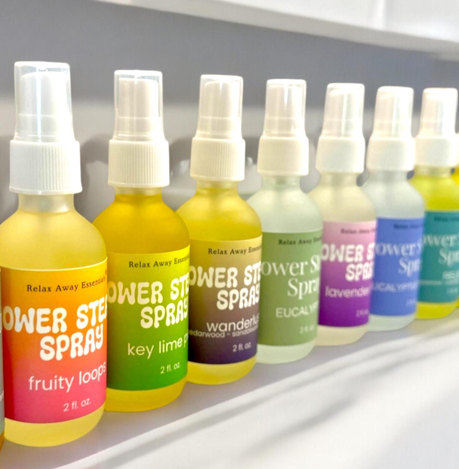 Shower Steamer Spray - Choose Scent - Aromatherapy - Essential Oils ...