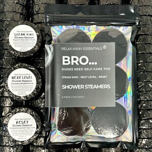 BRO Shower Steamers 6-pack | Men’s Shower Steamers | Aromatherapy ...