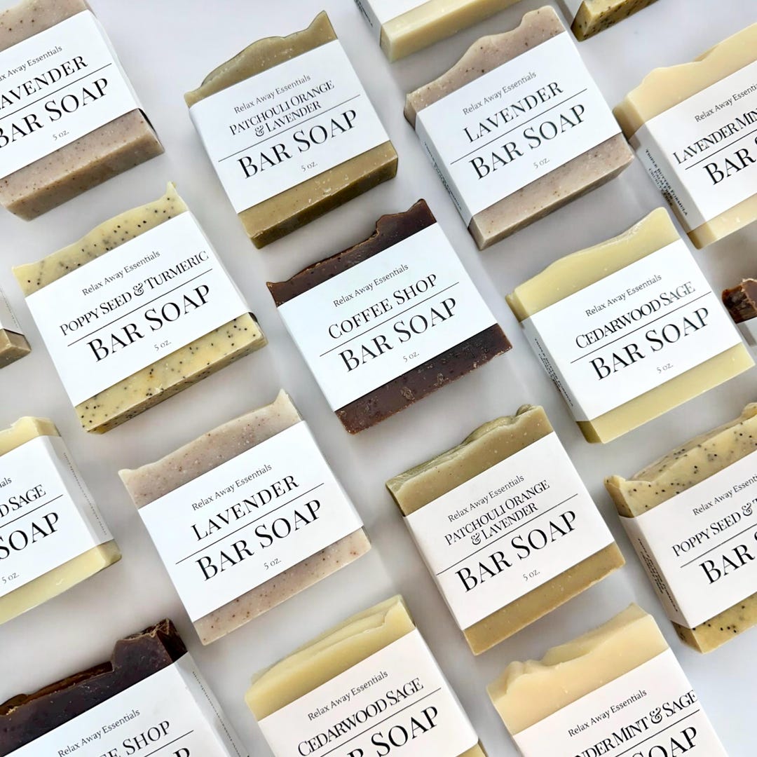 Bar Soap | Natural Soap | Handmade Soap Raw Ingredient Soap | Cold ...