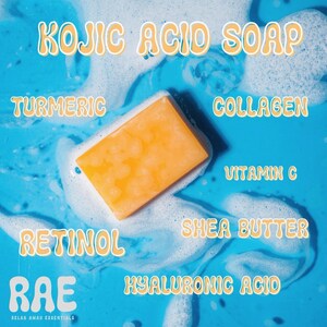 Kojic Acid Soap | Turmeric Soap | Face Soap | Facial Cleanser ...