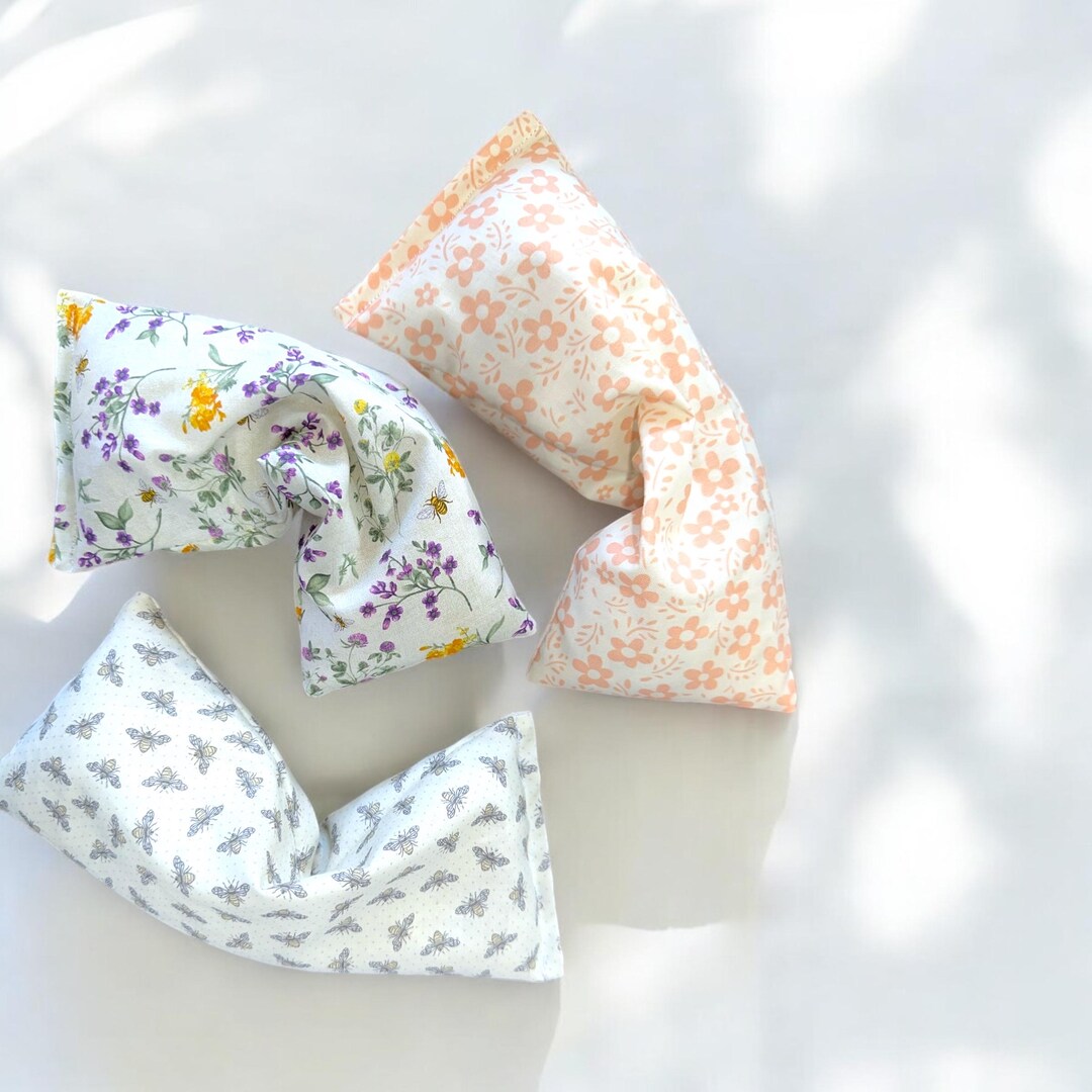 Eye Pillow | Rice and Flax Seed Weighted Eye Pillow | Relief | Spa Gift ...