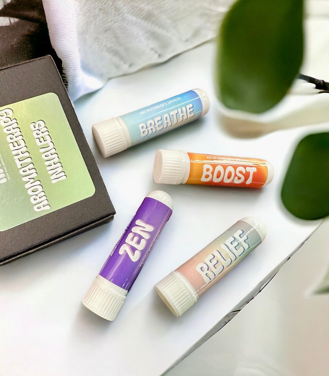 Aromatherapy Inhalers | Spa Gift | Relief | Menthol | Essential Oils ...