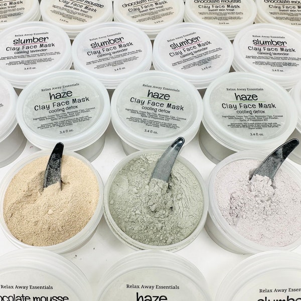 Clay Face Mask - Etsy