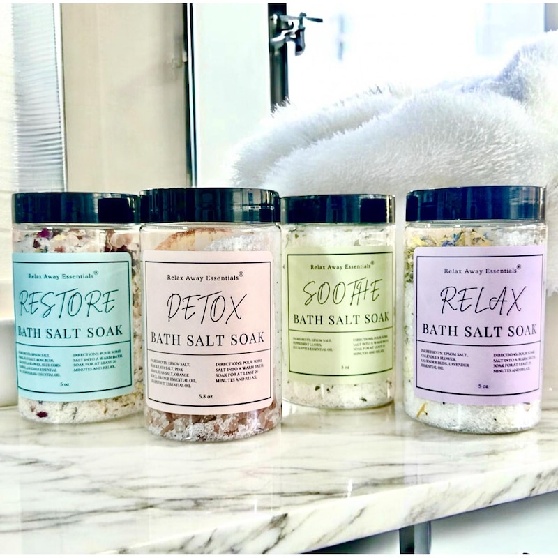 Bath Soaks Aromatherapy - Etsy
