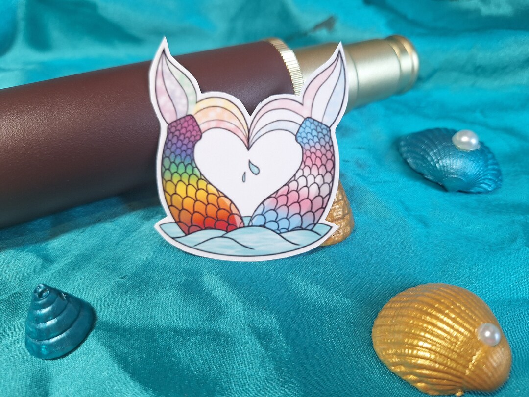 Mermaid Pride Sticker - Etsy