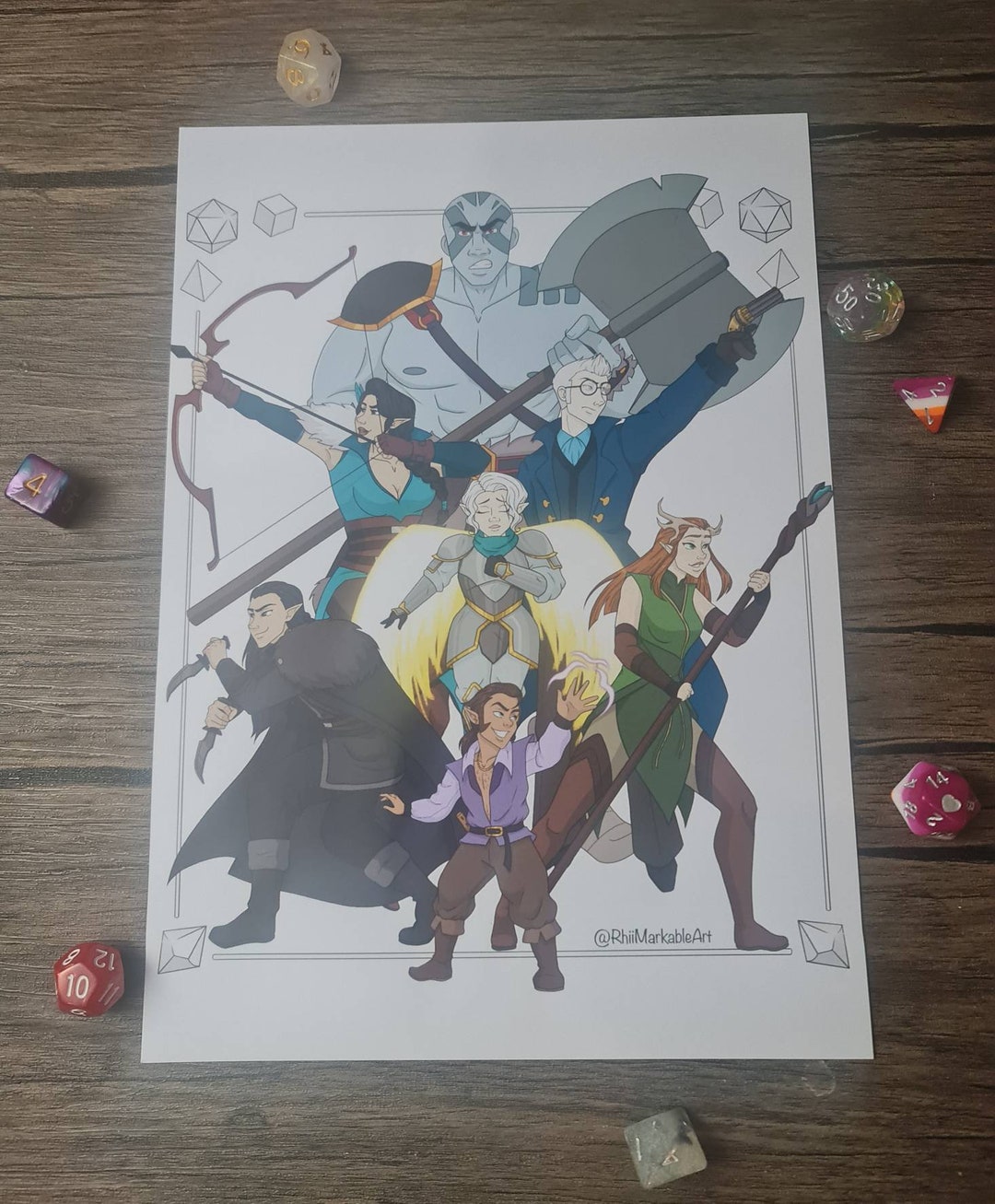 Vox Machina Poster - Etsy