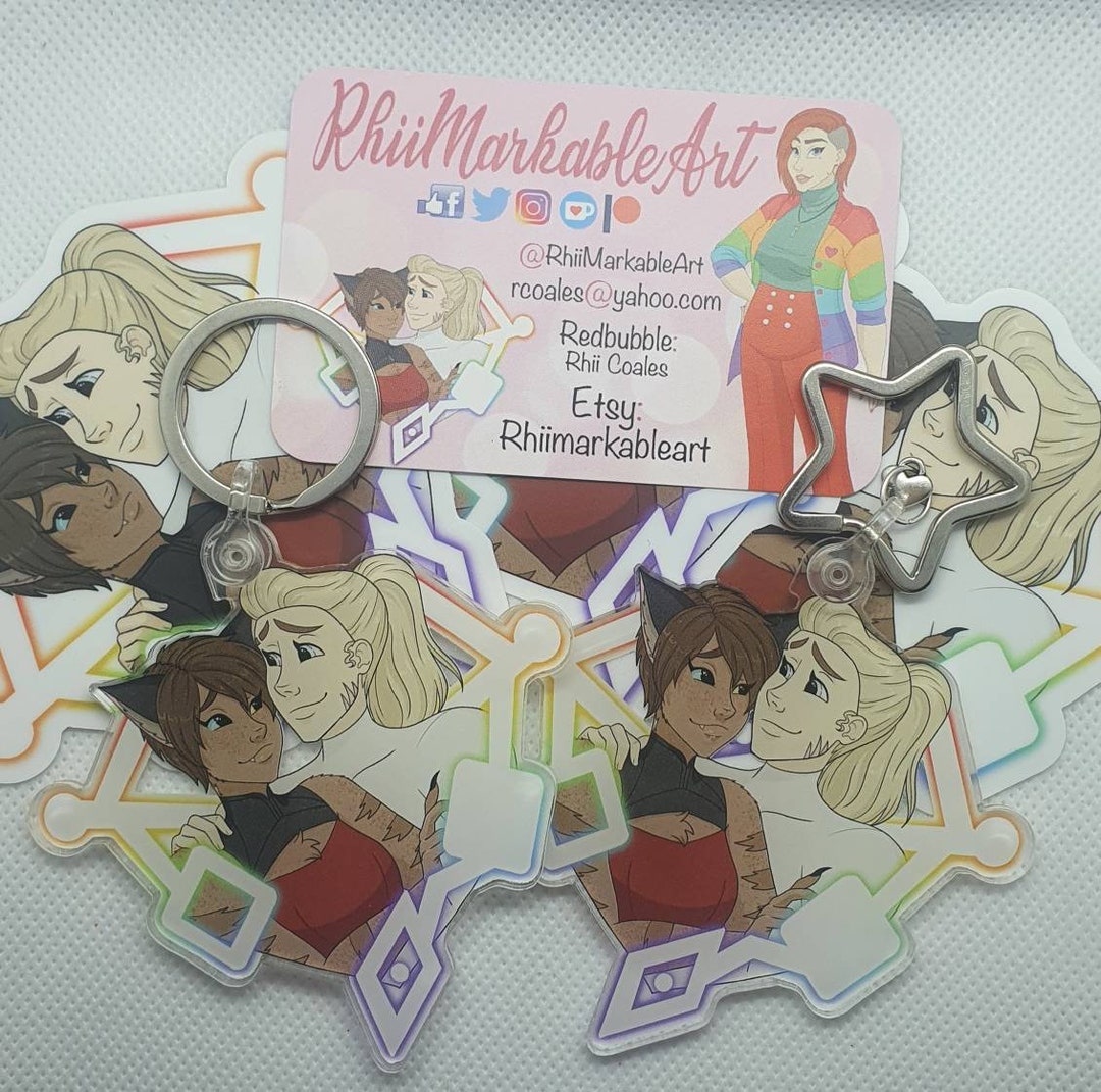 Catradora Keychain - Etsy