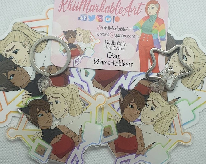 Catradora Keychain - Etsy