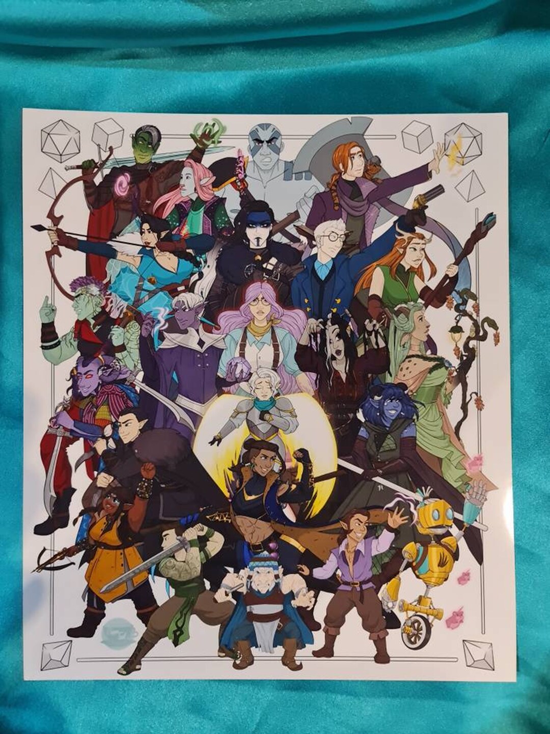 Critical Role Campaign Mash up Poster - Etsy