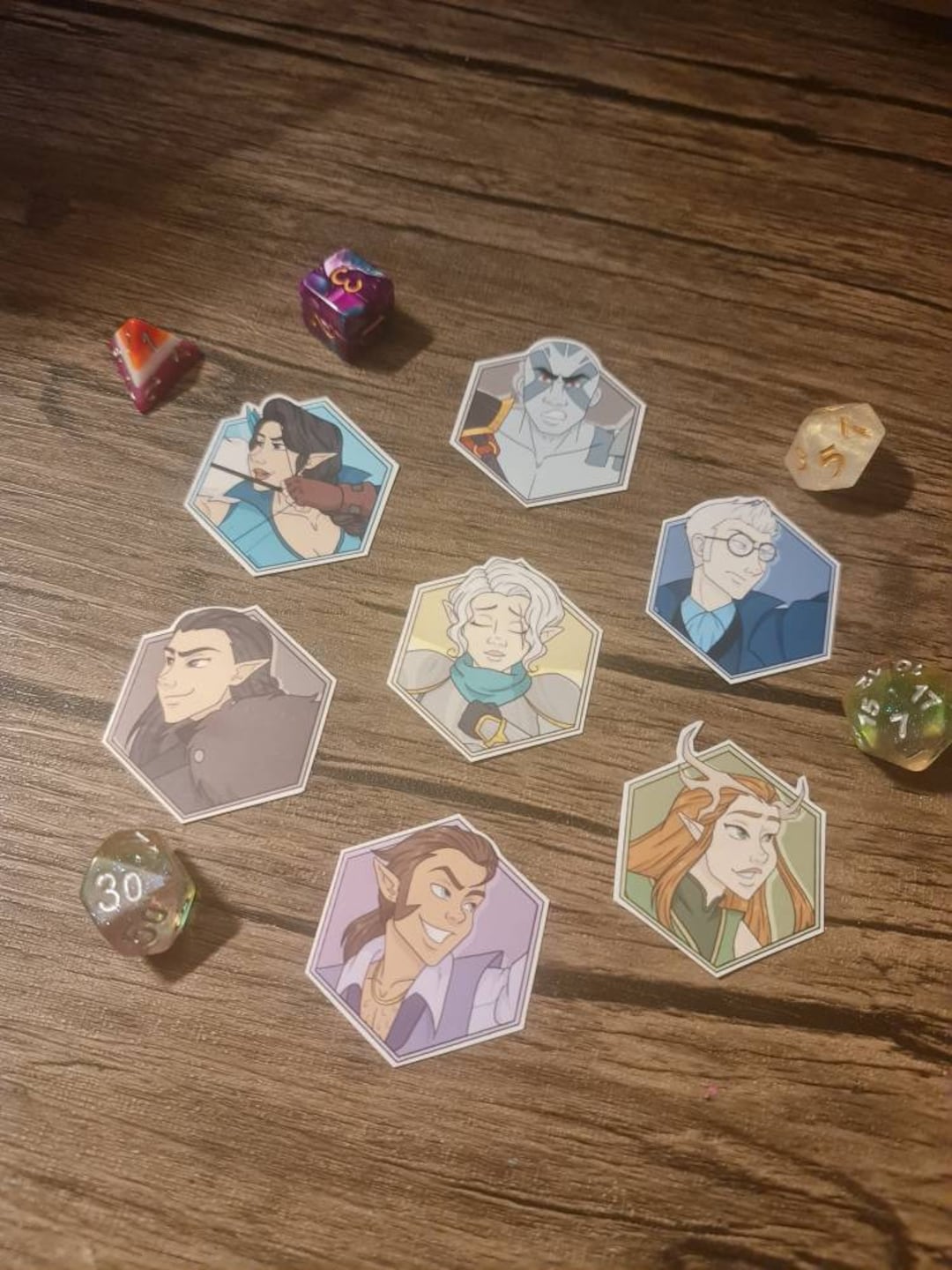Vox Machina Stickers - Etsy