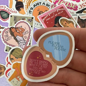 Mixed Sabrina Carpenter Stickers, Expresso, Stickers, Vinyl Sticker ...