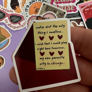 Mixed Sabrina Carpenter Stickers, Expresso, Stickers, Vinyl Sticker ...