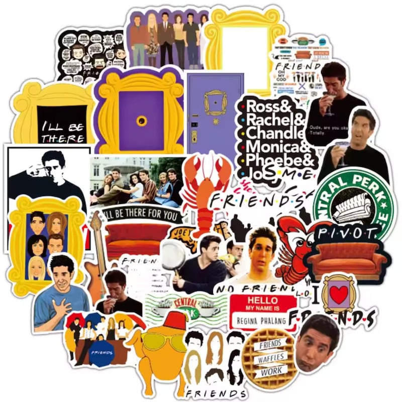 Friends Stickers Memes - Etsy UK