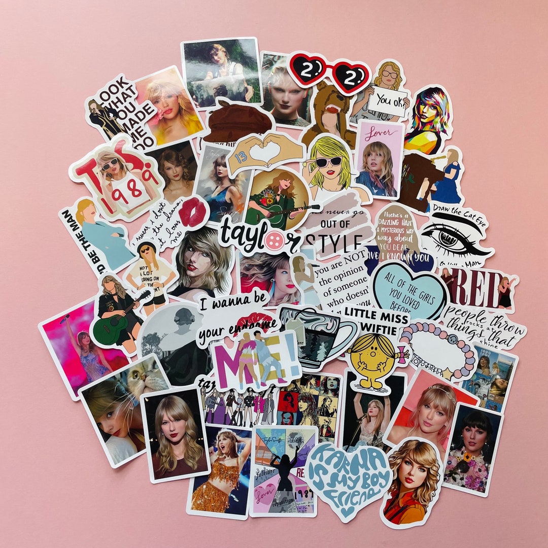 Mixed Taylor Swift Stickers, Lover Era Tour, Era Stickers, Vinyl ...