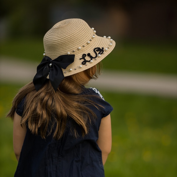Little Girls Sun Hat - Etsy