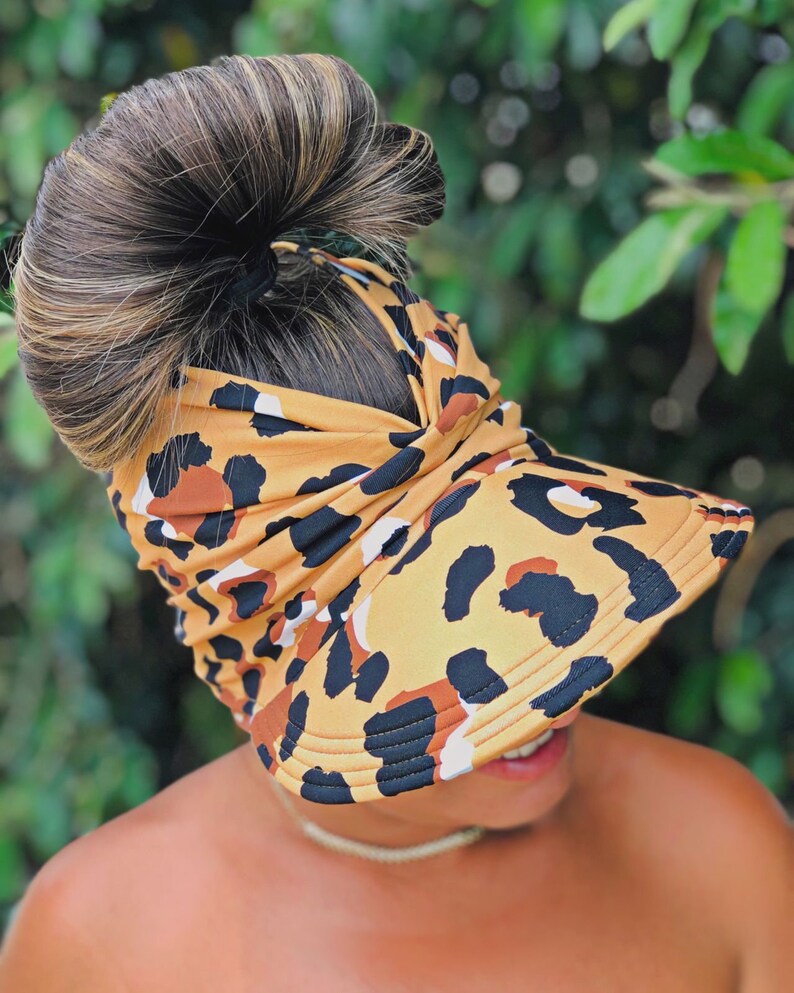 Beach Visor Visor Hat Summer Visor Hatvisor Capturban Hat - Etsy