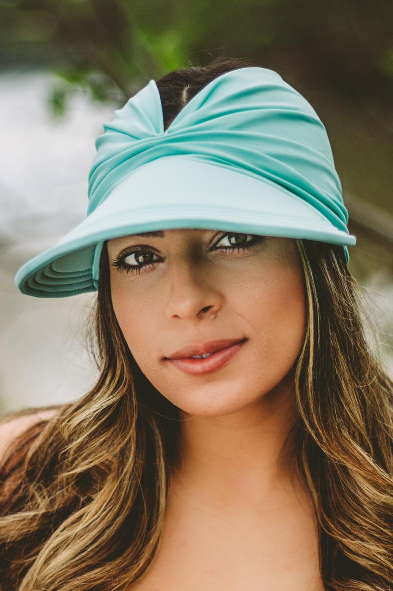 Beach Visor Visor Hat Summer Visor HatVisor CapTurban Hat | Etsy